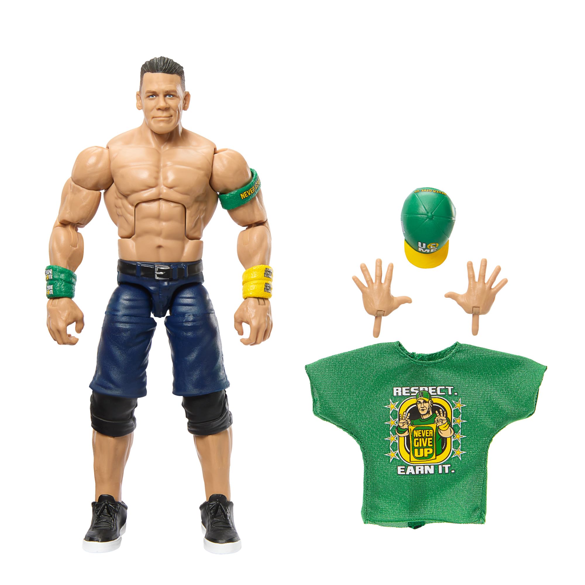 Mua Mattel WWE Top Picks Elite 6-inch John Cena Collectible Figure with Interchangeable Hands ...