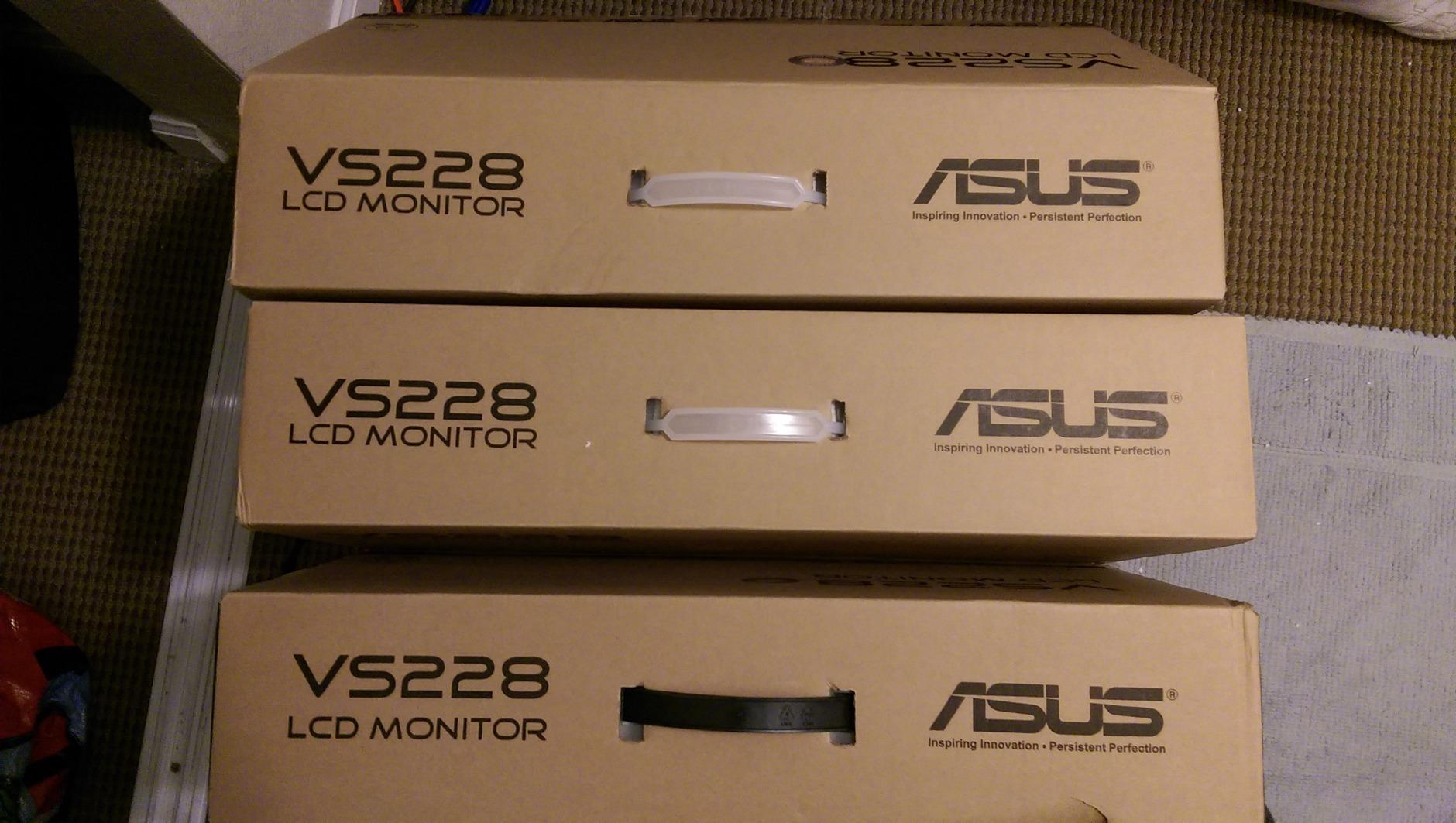 ASUS VS278Q-P 27″ Full HD 1920×1080 1ms DisplayPort HDMI VGA Back-lit ...