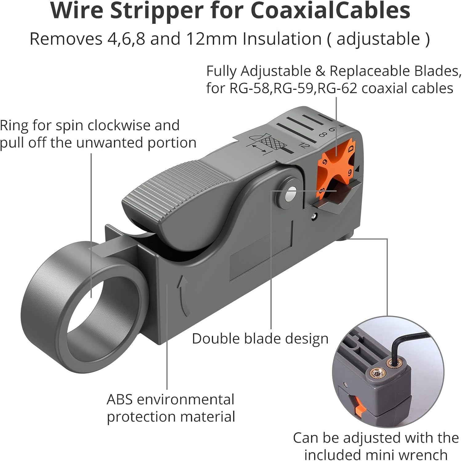 Proster RJ45 Crimping Tool Kit for RJ11/RJ12/CAT5/CAT6/Cat5e ...