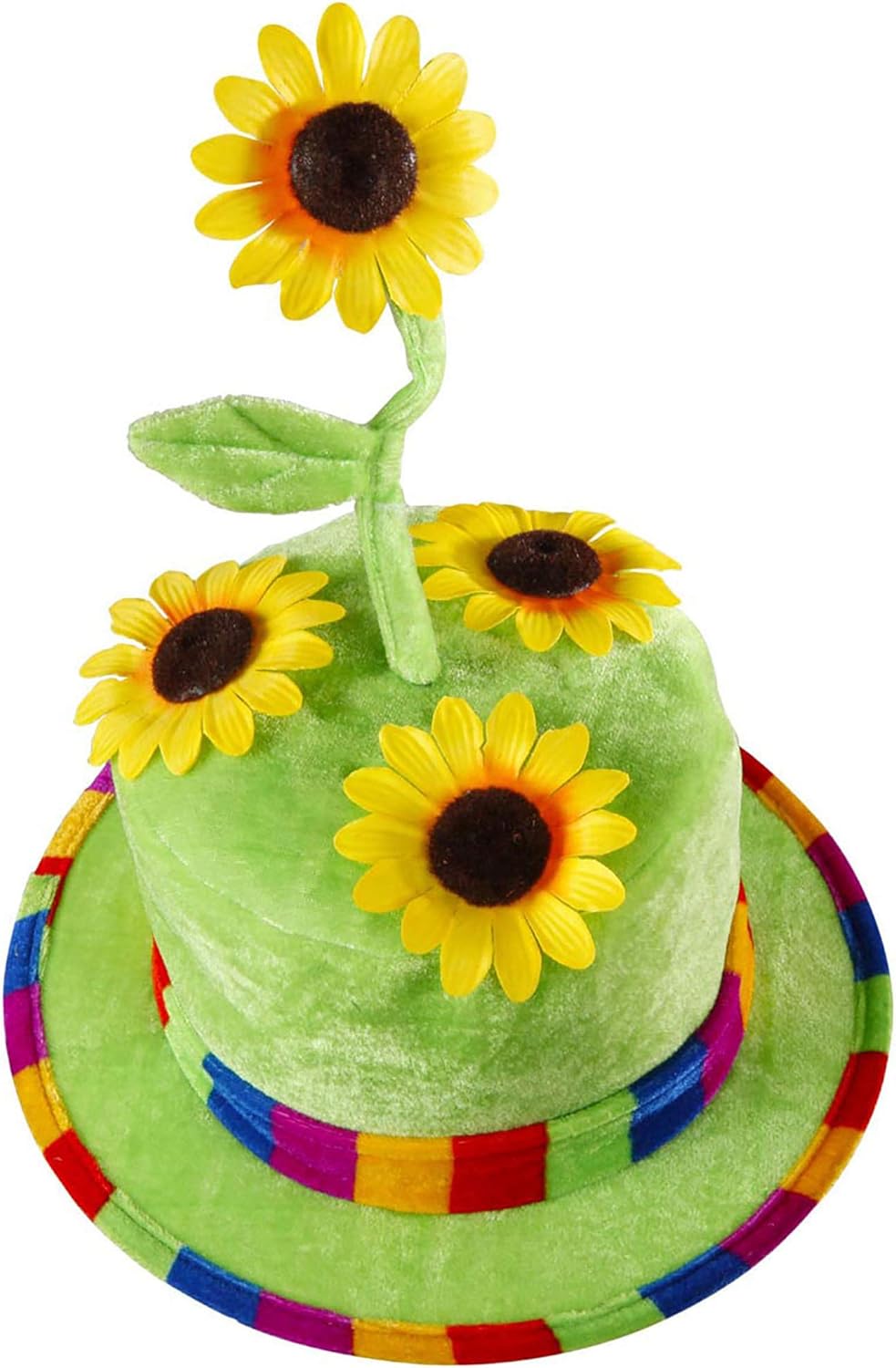 Velvet Sunflower Fancy Dress Hats Caps & Headwear for Fancy Dress ...
