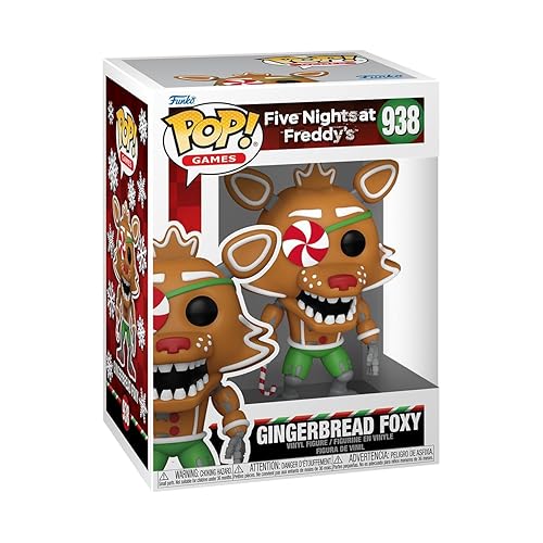 Funko POP! Games: Five Nights at Freddy's (FNAF)- Gingerbread Foxy ...