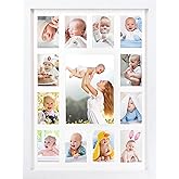 Amazon.com: Pearhead My First Year Picture Frame, Baby's First Twelve ...