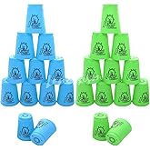 Amazon.com: Erlsig 24 Pack Sports Stacking Cups, Quick Stack Cups Set ...