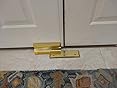 Nightlock Security Lock Door Barricade Bright Brass Finish - Screen ...