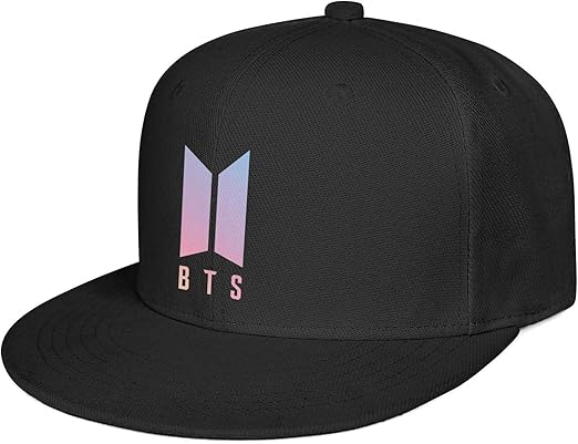 DHSUIDI Unisex Kpop BTS-Logo-Pink- Hat Adjustable Sun Hat Bangtan Boy ...