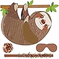 Amazon.com: Sloth Piñatas for Birthday Party Animal Piñata with Stick ...