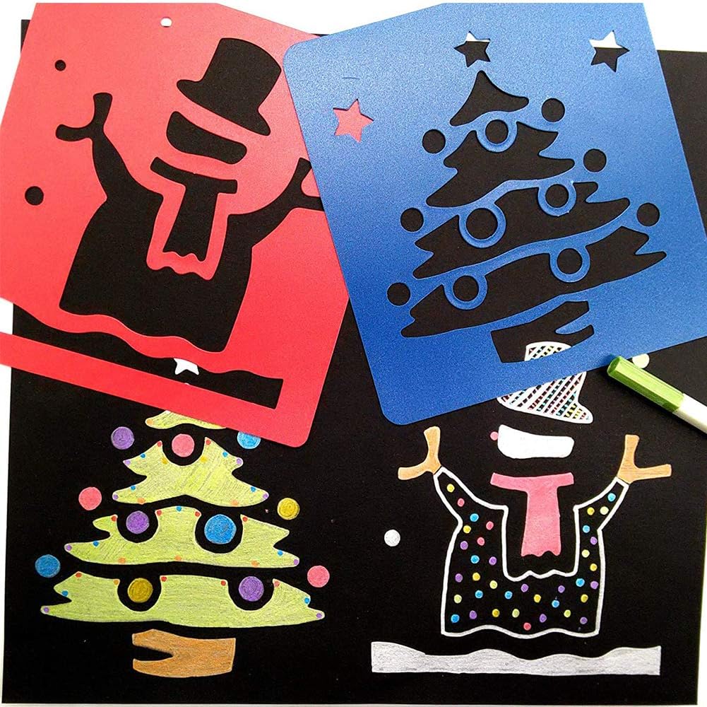 Drawing Stencil Templates,BETOY 30 Pieces Children’s Drawing Templates ...