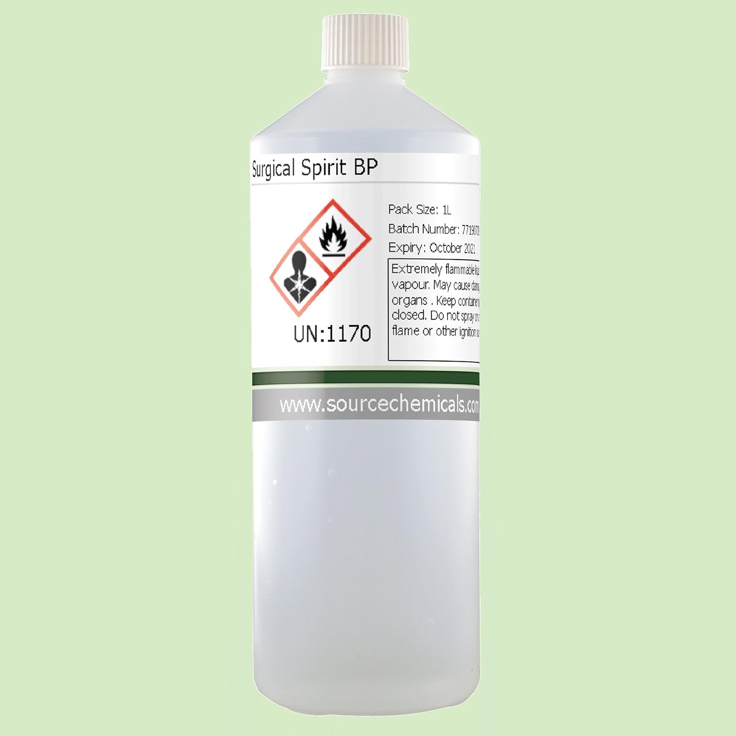 Surgical Spirit BP Grade 1 Litre (1L) Including Delivery: Amazon.co.uk ...
