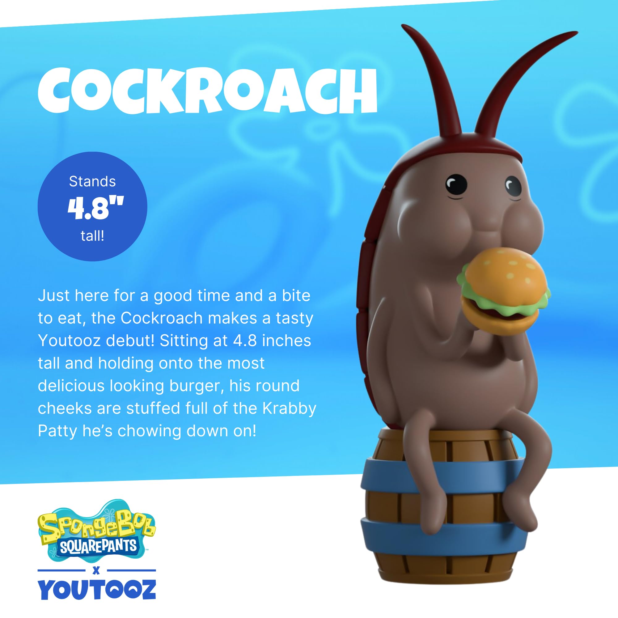 Mua Cockroach 4.8" Inch Vinyl Figure, Official Licensed Cockroach ...