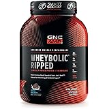 Amazon.com: GNC AMP Wheybolic Ripped | Targeted Muscle Building and ...
