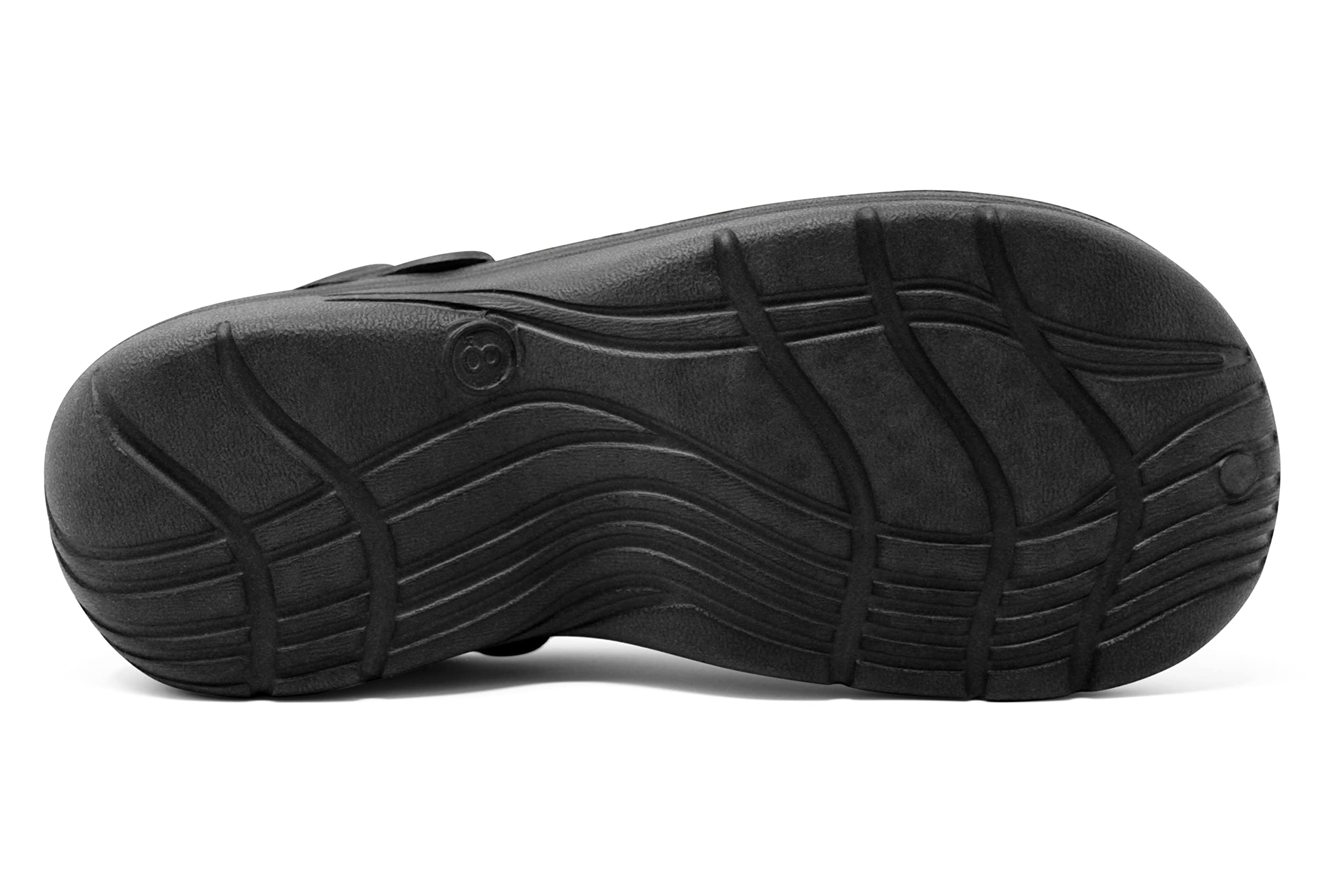 Hey Medical Uniforms Womens Lightweight Slip On Nurses Black EVA Clogs ...