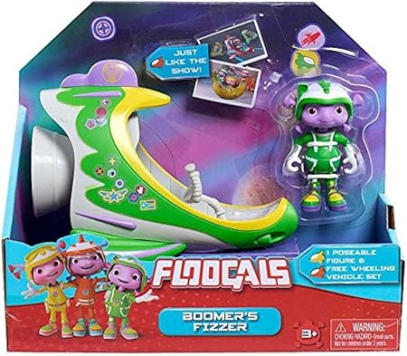Floogals Boomers Fizzer - Figure with Vehicle Set: Amazon.co.uk: Toys ...