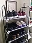 Amazon.com: ERONE Shoe Rack Organizer 8 Tiers, Stackable and Durable ...