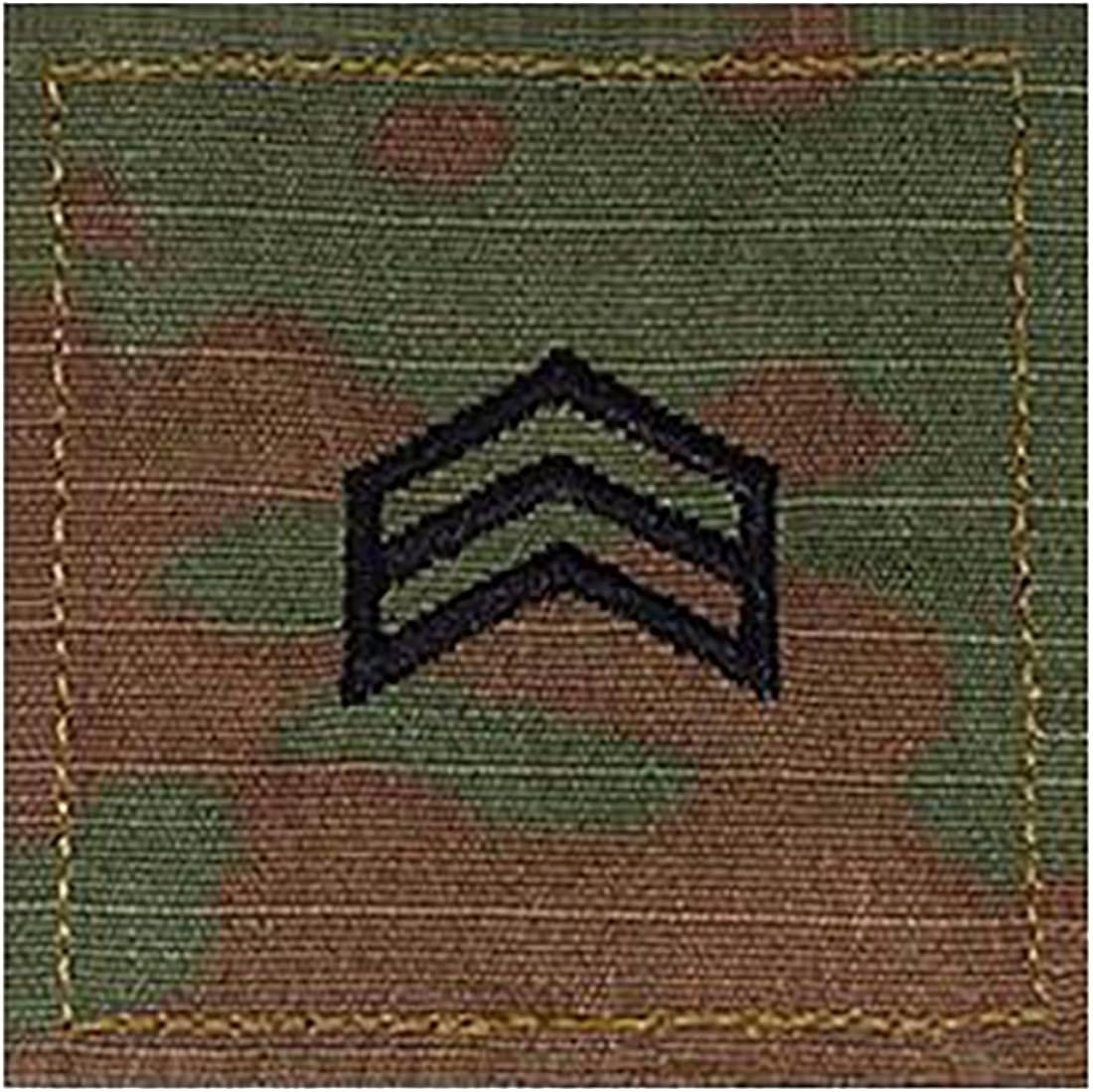 Amazon.com: Army SGT ROTC Cadet Rank OCP Scorpion with HOOK Fastener ...