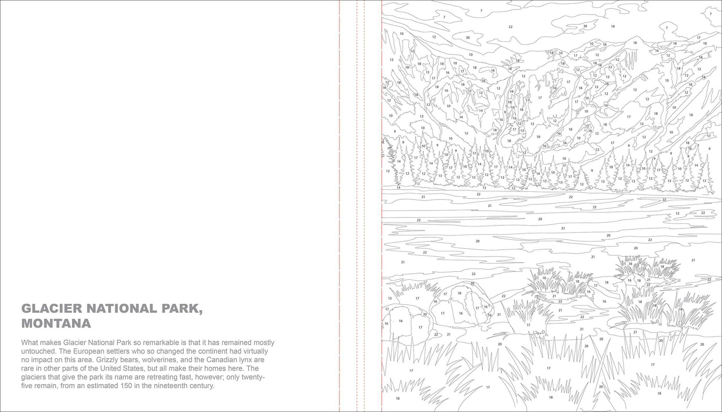Mua National Parks Color-by-Number trên Amazon Mỹ chính hãng 2025 | Fado