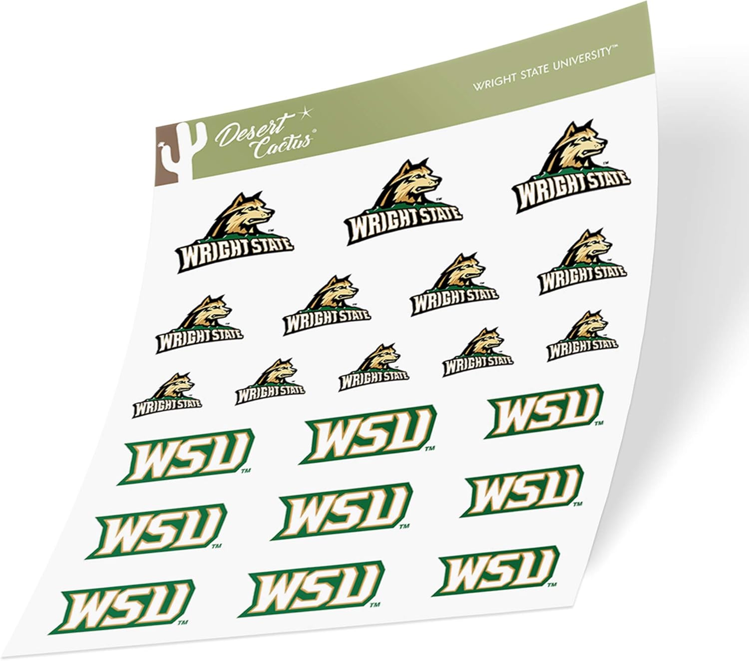 Amazon.com: Wright State University WSU Raiders NCAA Sticker Vinyl ...