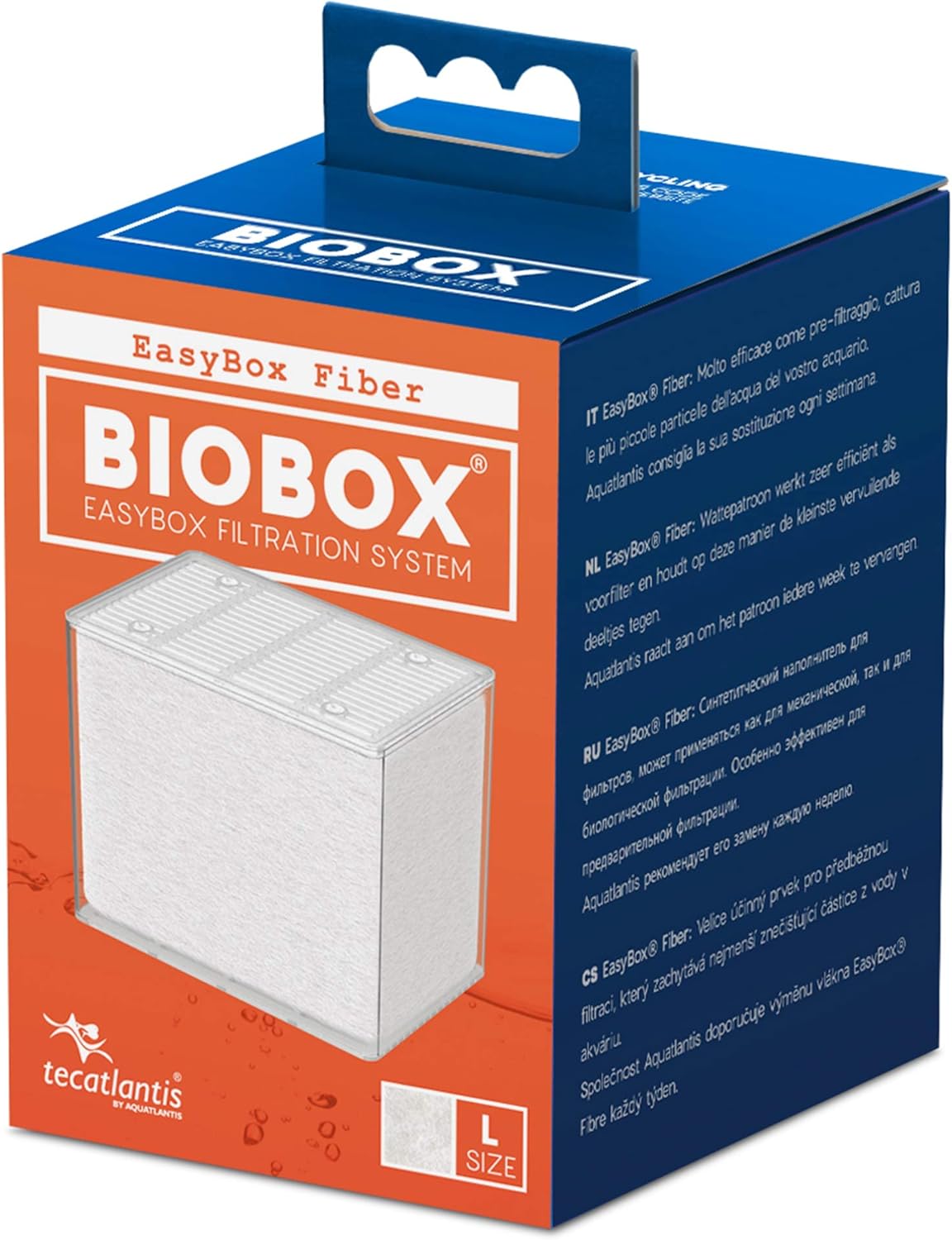 Aquatlantis 03172 EasyBox Filterwatte für Biobox 2, L: Amazon.de: Haustier