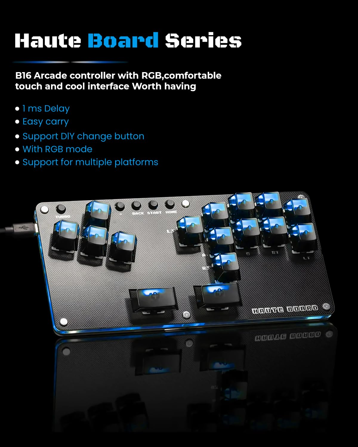 Mua Sehawei Haute42 16Key All-Button Arcade Controller Gamerfinger with ...