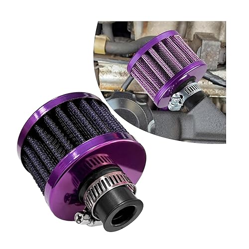Suvnie 12mm Mini Air Filter, Universal Motor Cold Air Intake Filter ...