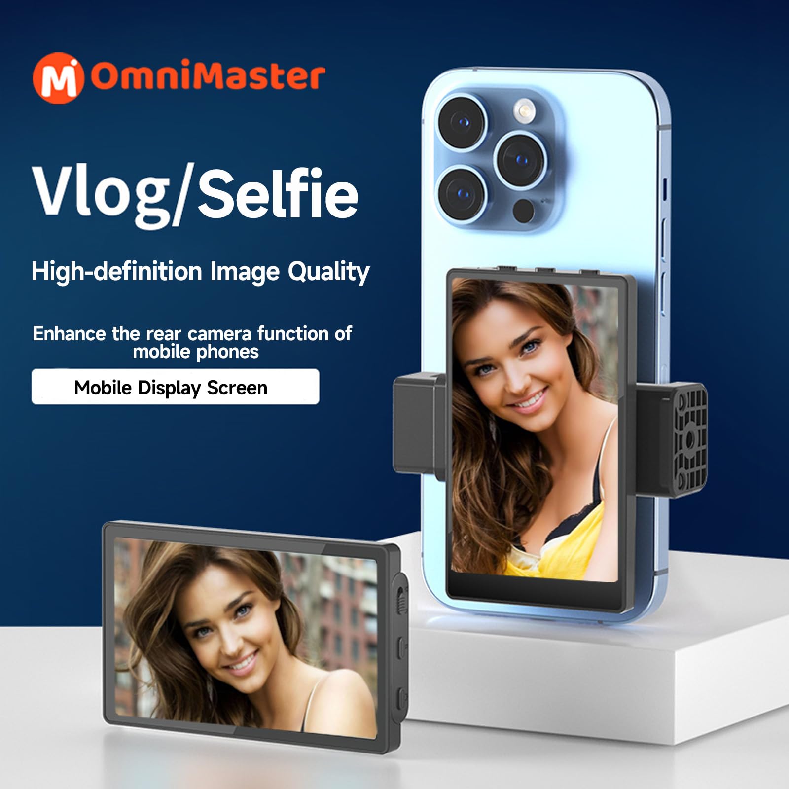 Mua OmniMaster Phone Vlog Selfie Monitor Screen, Magnetic Phone Holder ...