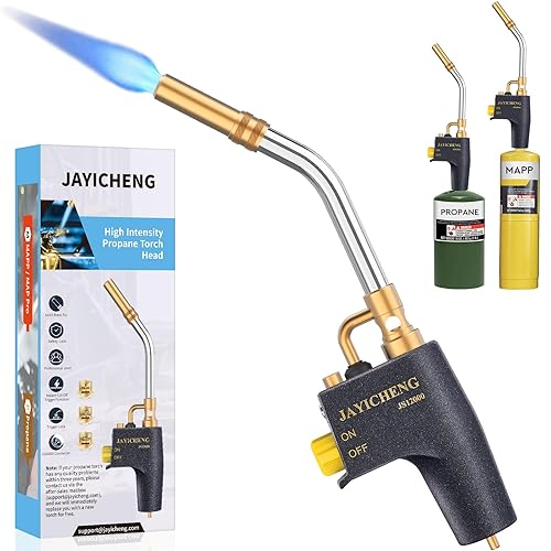 Propane Torch Head kit,High Intensity Trigger Mapp Start Gas Torch ...