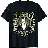 Amazon.com: Addams Family Lurch You Rang? Portrait T-Shirt : Clothing ...