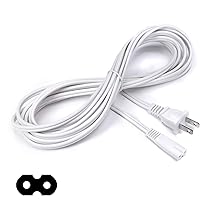 Amazon.com: Figure 8 Power Cord (2 Prong) with Copper Wire Core - Non ...