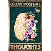 Amazon.com: EMOHAT Tin Metal Signs Mental Health Wall Art Decor ...