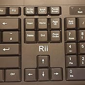 Rii RK907 Office Keyboard Full Size USB Wired Keyboard: Amazon.co.uk ...