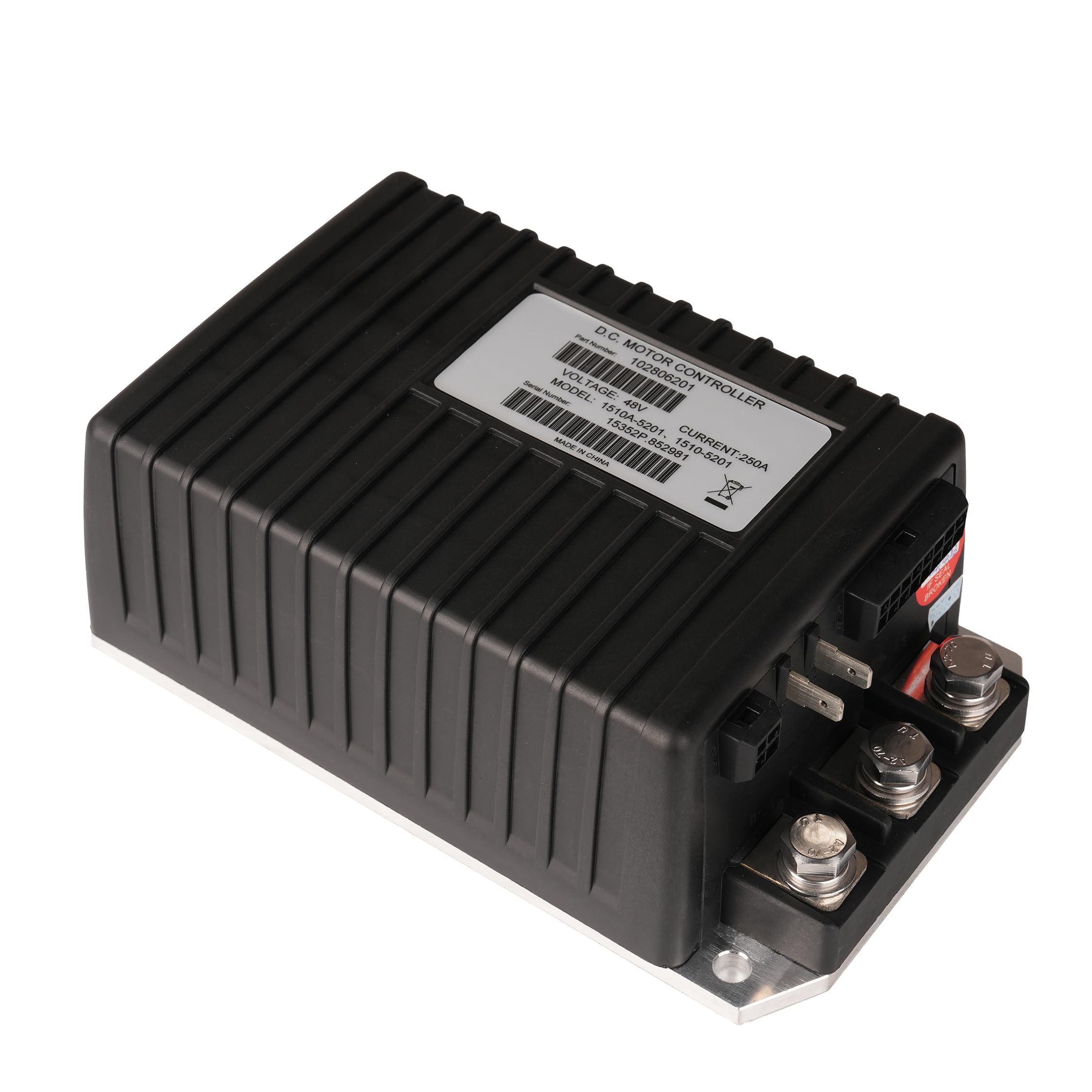 FIXHAWK 1510A-5201/1510A-5251 DC Motor Speed Controller,Black 48V 250A ...