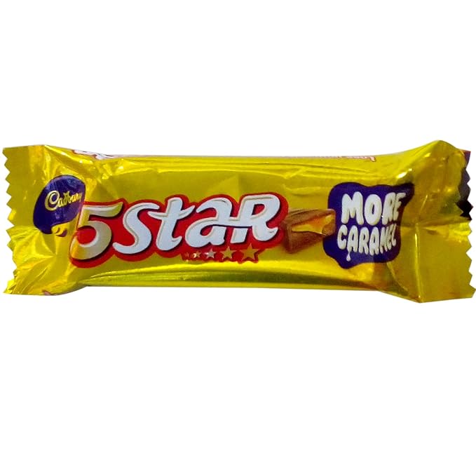 Cadbury 5 Star Chocolate - More Caramel, 34g Pouch: Amazon.in