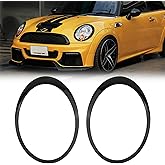 Amazon.com: Osompar Headlight Trim Ring with Headlight Washer Cover ...