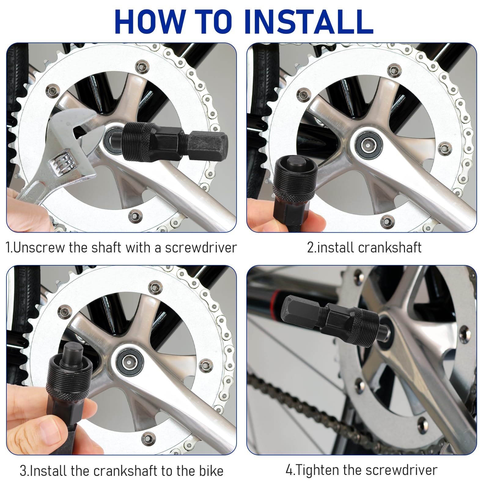 Mua Mozeat Lens Bicycle Crank Puller Crank Remover Bike Crank Arm ...