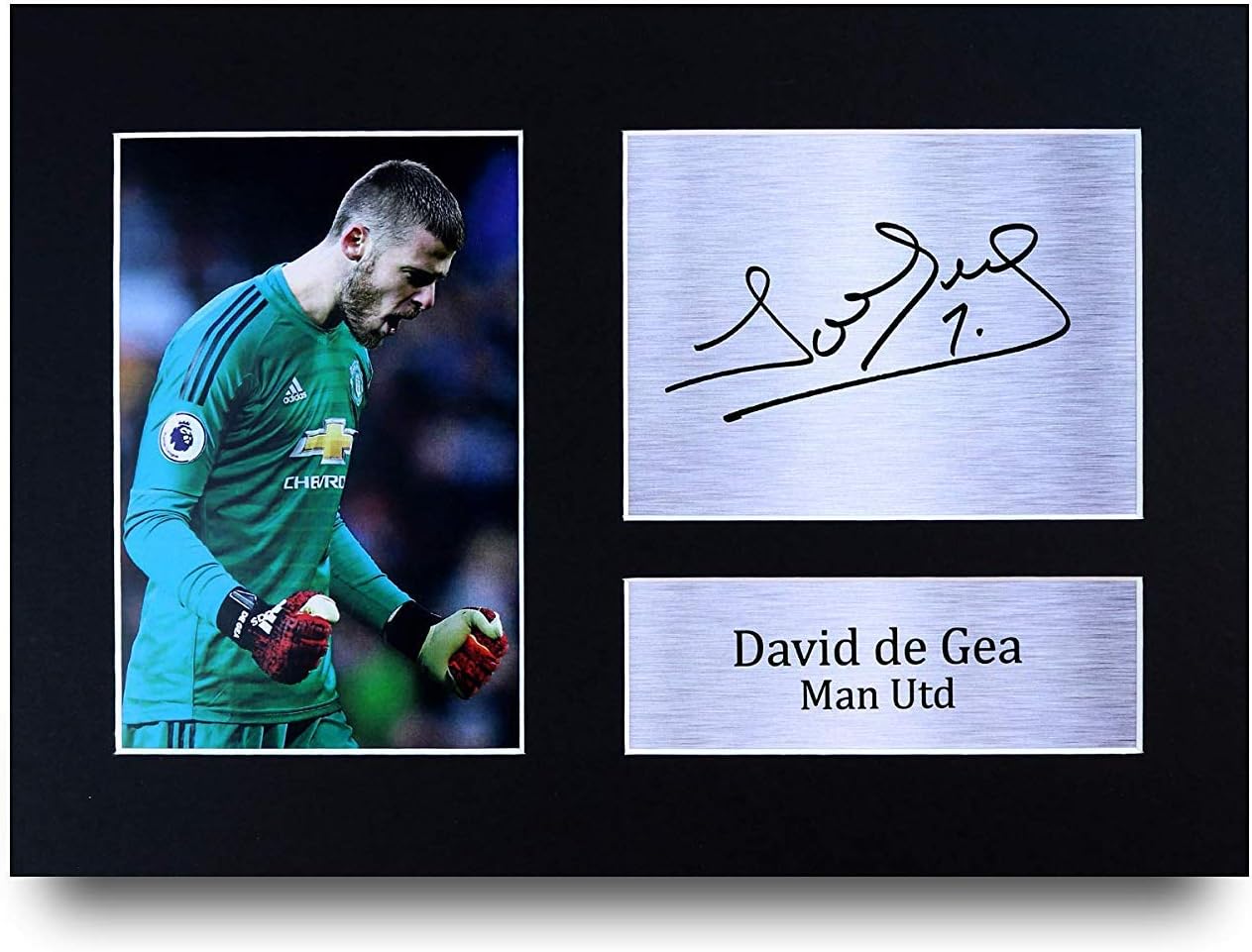 HWC Trading David De Gea Gift Signed A4 Printed Autograph Manchester ...