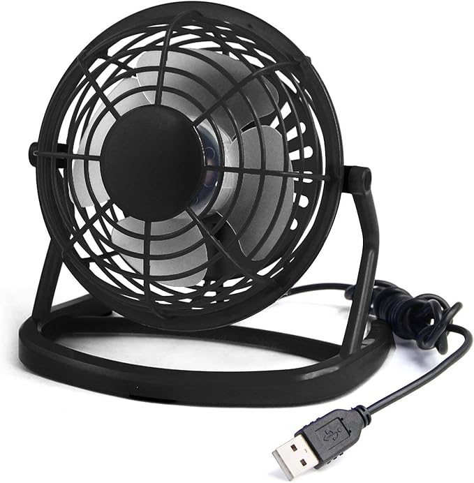 TRIXES Leiser tragbarer Mini-USB-Lüfter für Computer: Amazon.de: Elektronik