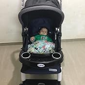 Buy LuvLap Galaxy Stroller/Pram, Extra Large Seating Space, Easy Fold ...