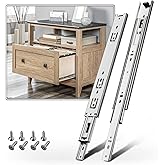 BAIDICE 1 Pair Full Extension Ball Bearing Drawer Slides 8 10 12 14 16 ...