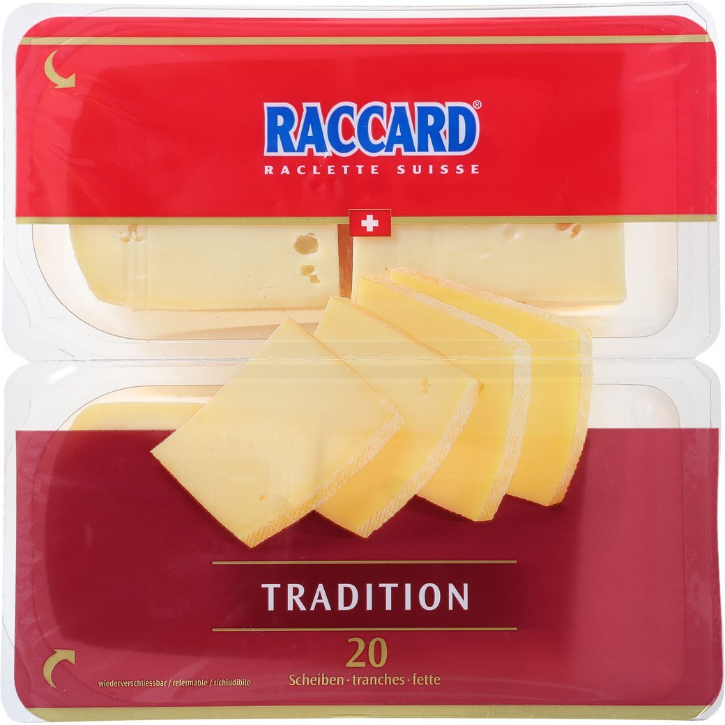 Raclette-Käse 'Raccard', schweizer Milchprodukt von MIFROMA - 800g ...