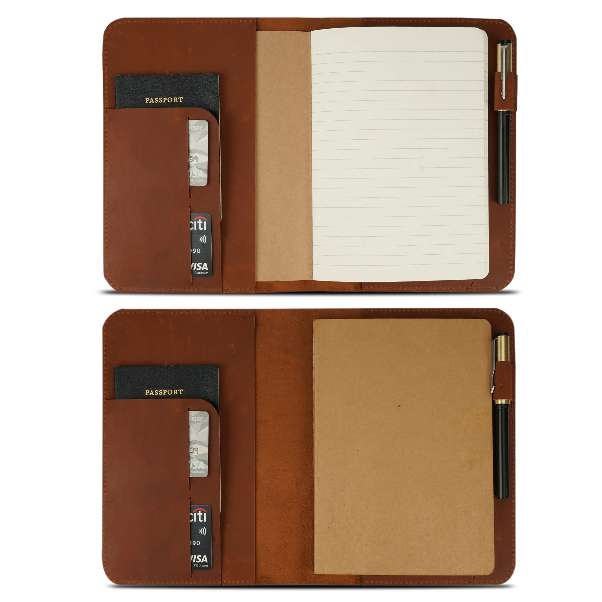 Mua Genuine Vintage Leather A5 Notebook Cover, A5 Diary, Journal ...