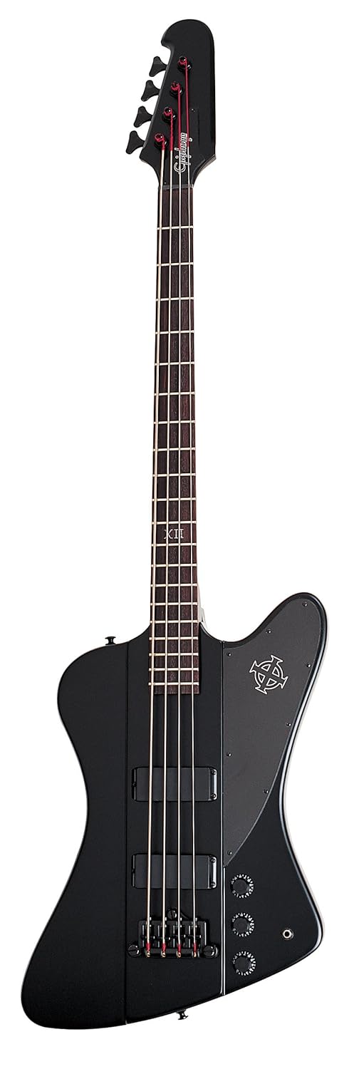 Epiphone Goth Thunderbird-IV Bass - Bajos eléctricos, color pitch black ...