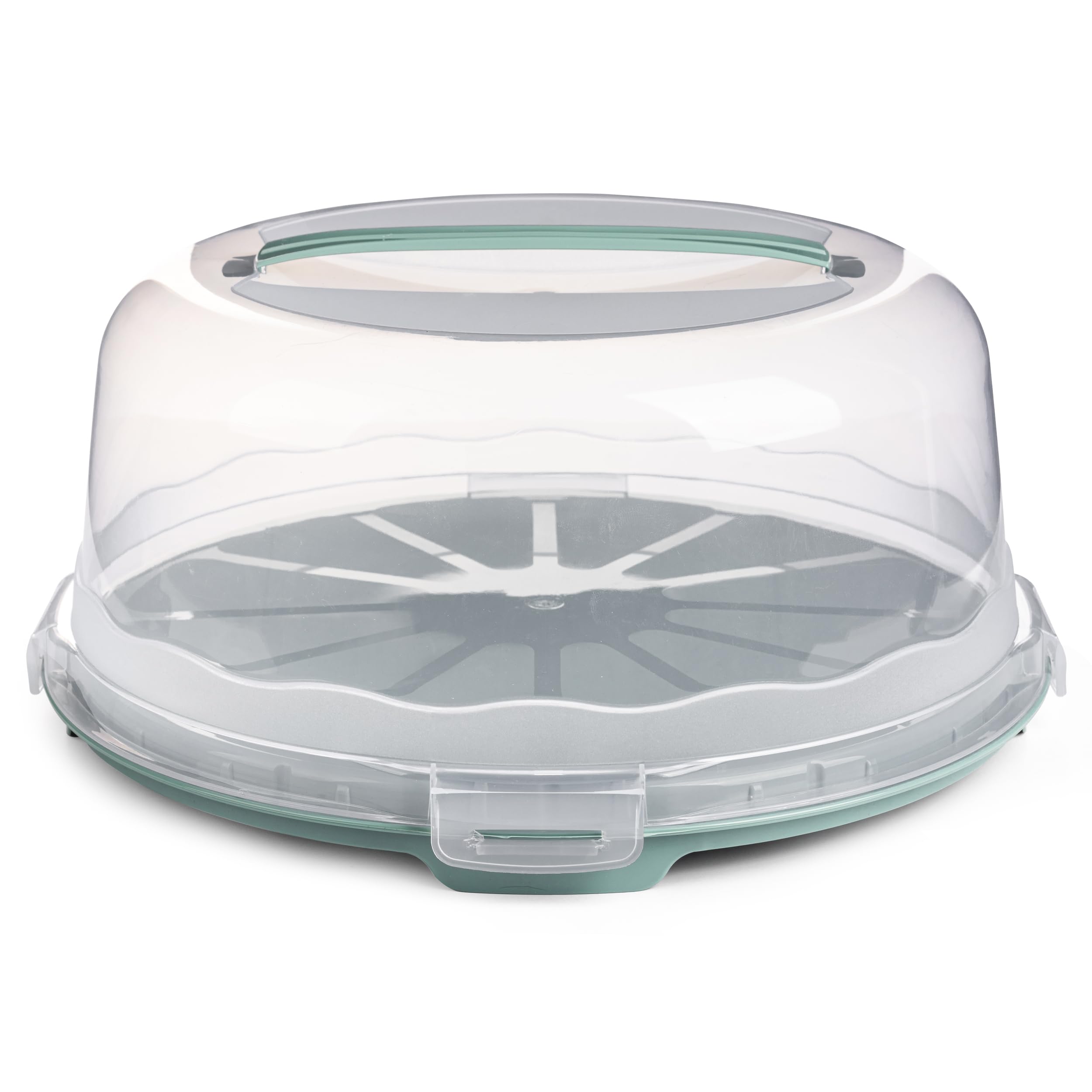SECEL 13 Inch Cake Carrier With Lid And Handle Round Container ...