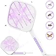 Amazon.com : Electric Fly Swatter Racket Fly Zapper - Powerful 4000V ...