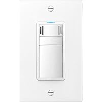 Amazon.com: DewStop FS-300-W1 Adjustable Bathroom Fan Humidity Control ...
