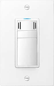 Amazon.com: DewStop FS-300-W1 Adjustable Bathroom Fan Humidity Control ...