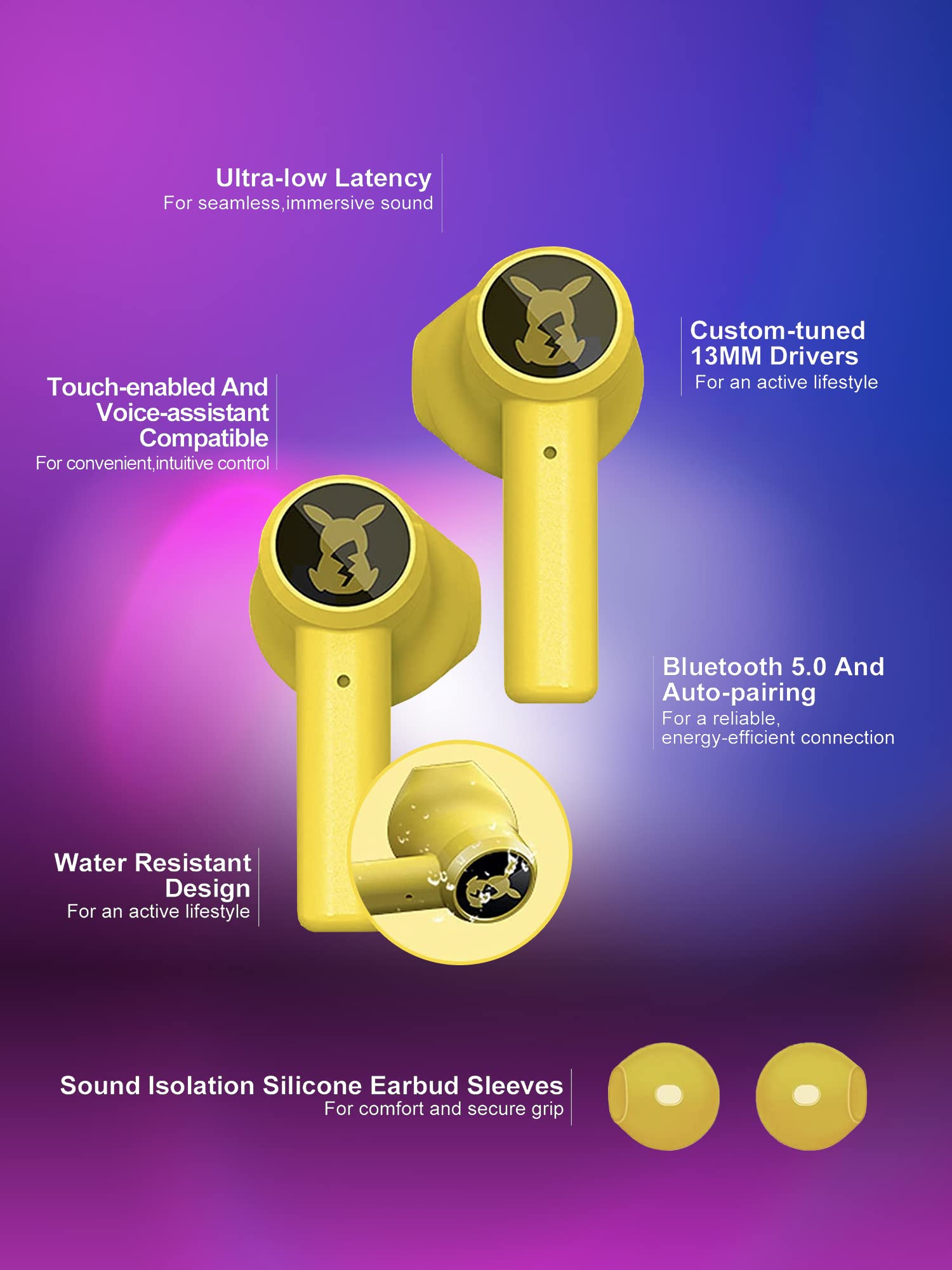 Mua Anime Stuff Headphones - Bluetooth Wireless Earbuds with Elf Ball ...