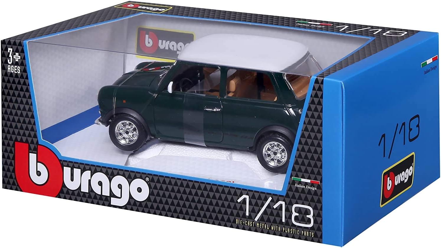Bburago B18-12036 1:16 1969 Mini Cooper – BigaMart