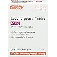 Amazon.com: Rugby Levonorgestrel 1.5mg Tablet - Emergency Contraceptive Tablet for Women - One ...