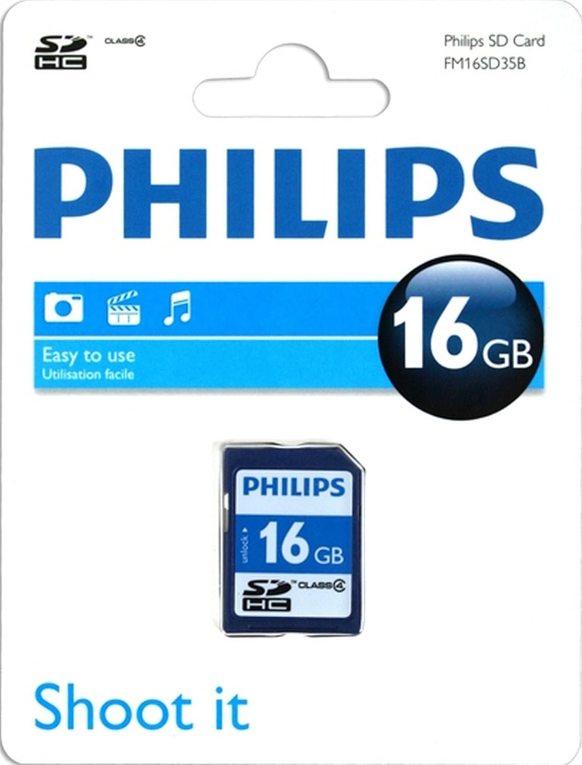 Philips 16 GB SDHC Class 4 Memory Card – BigaMart