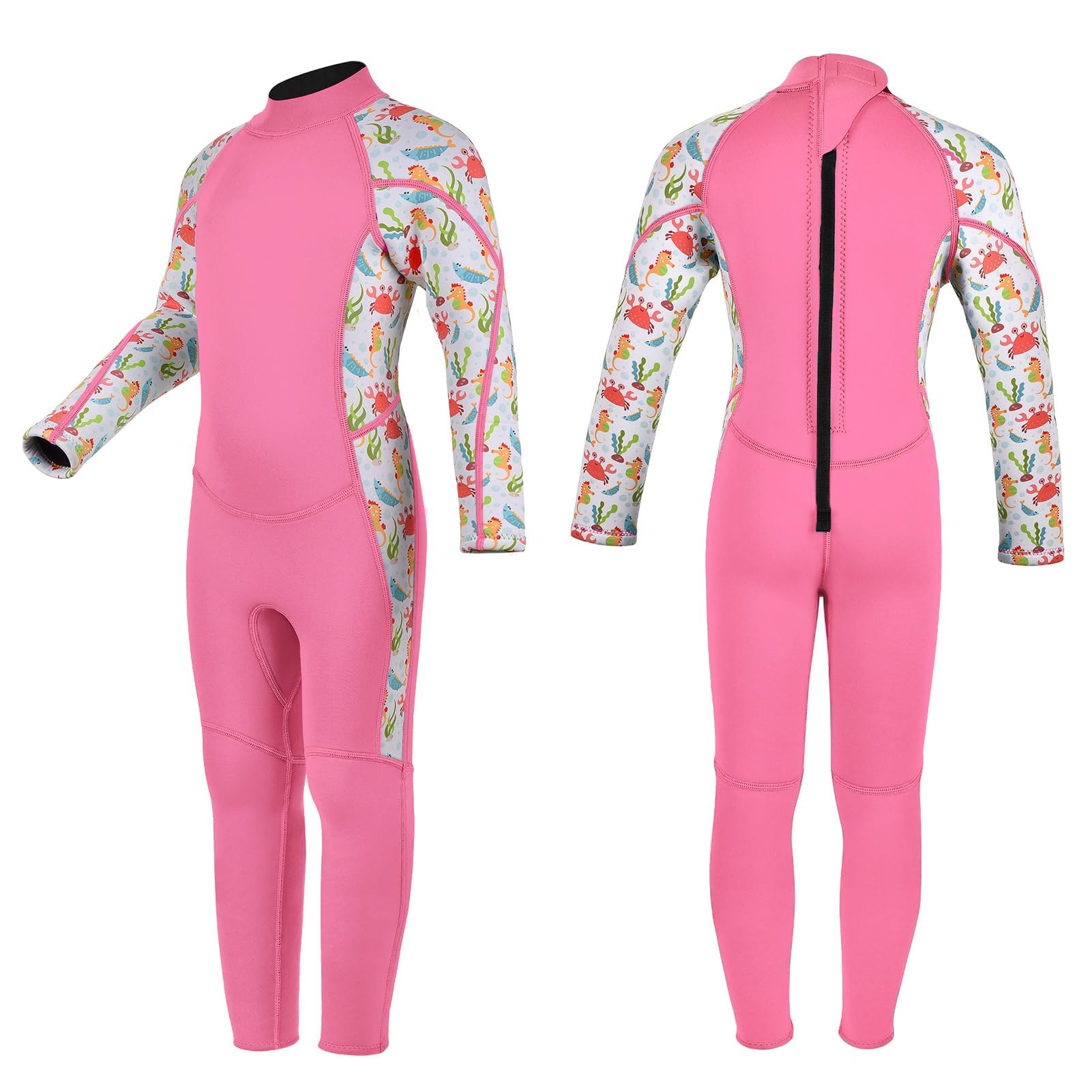 REALON Kids Wetsuit for Girls Boys Toddler and Youth 3mm Neoprene Child ...