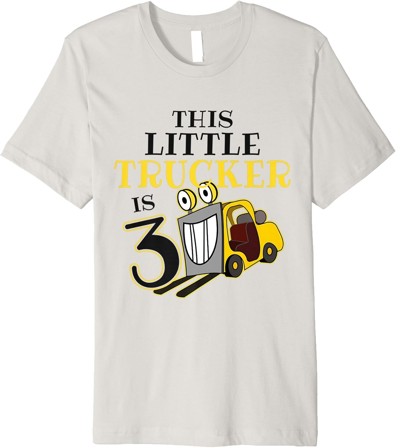 Amazon This Little Trucker Is 3 3 Year Old Birthday Gift T Shirt amazon-this-little-trucker-is-3-3-year-old-birthday-gift-t-shirt